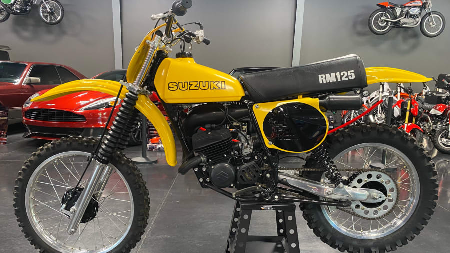 1978 Suzuki Rm125 at Las Vegas Motorcycles 2022 as T209 - Mecum Auctions