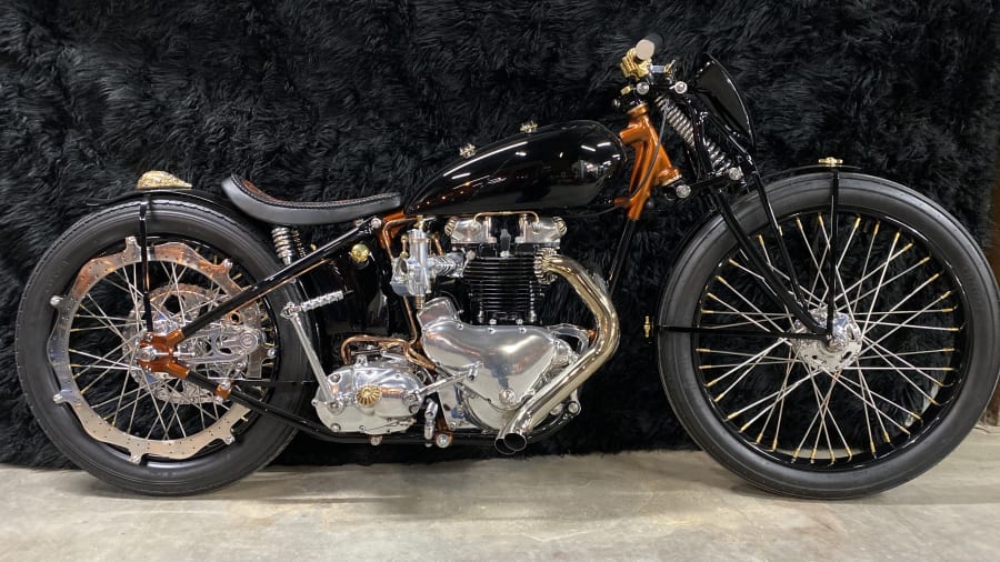 1949 Triumph T110 Custom for Sale at Auction - Mecum Auctions