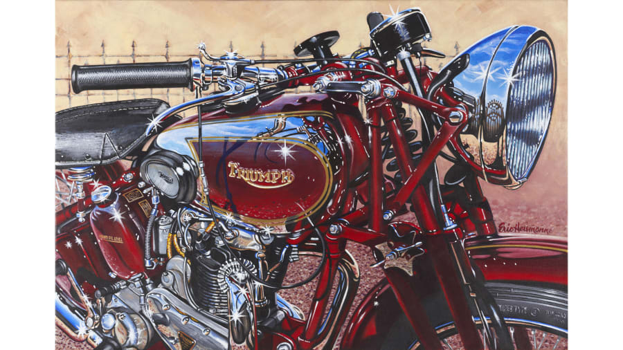 94 Contemporary Motorcycle Art Prints for Sale at Auction - Mecum Auctions