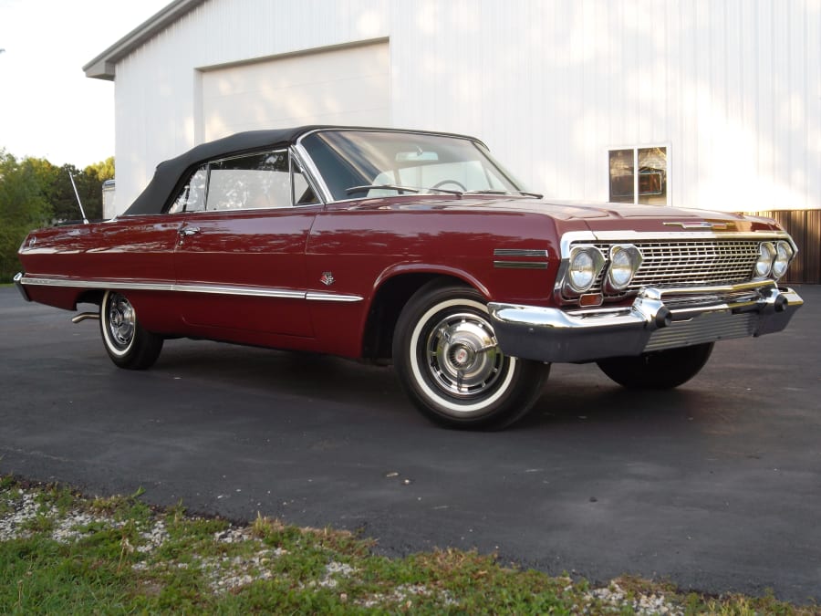 1963 Chevrolet Impala Convertible for Sale at Auction - Mecum Auctions
