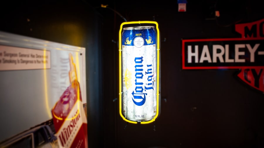 Corona Light Neon Sign at The Eddie Vannoy Collection 2020 as G404 ...