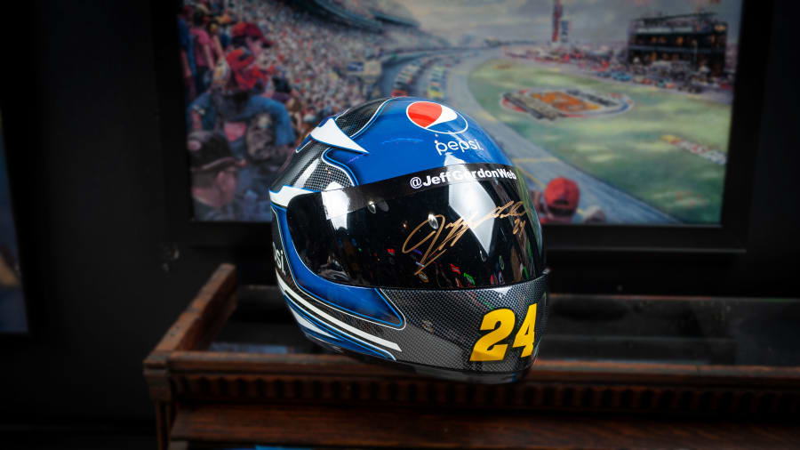 Jeff Gordan Autographed Helmet at The Eddie Vannoy Collection 2020 as ...