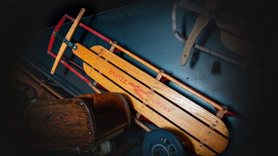 Yankee Clipper Wooden Sled at The Eddie Vannoy Collection 2020 as L361 ...