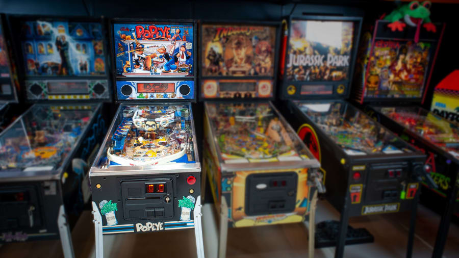 Popeye Saves The Earth Pinball Machine at The Eddie Vannoy Collection ...