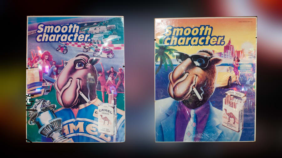 Joe Camel Posters - Lot Of 2 at The Eddie Vannoy Collection 2020 as ...