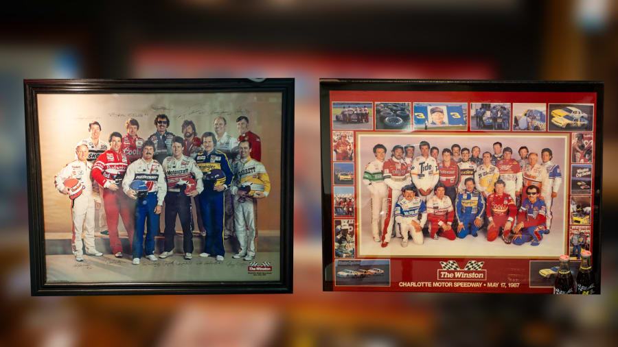 NASCAR Framed Prints - Lot Of 2 at The Eddie Vannoy Collection 2020 as ...