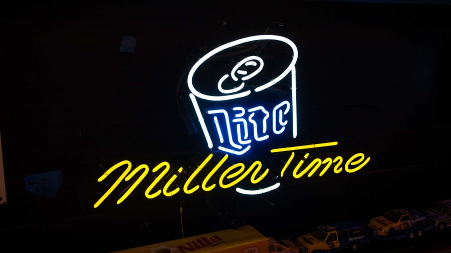 Miller Time Neon Sign at The Eddie Vannoy Collection 2020 as G311 ...