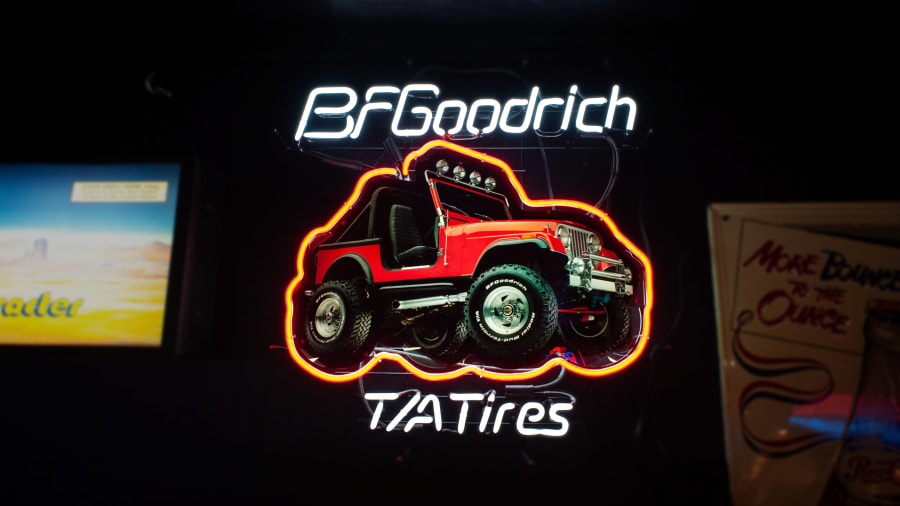 BF Goodrich Jeep Neon Sign at The Eddie Vannoy Collection 2020 as G351 ...