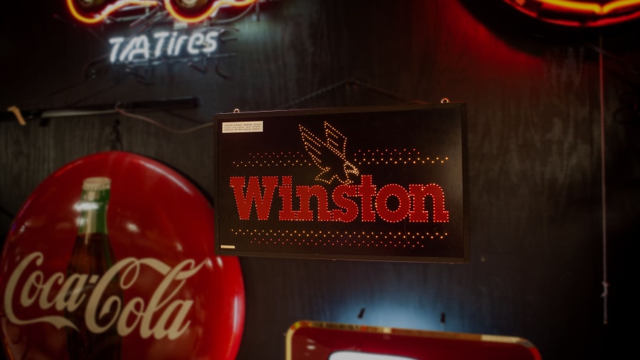 Winston Led Sign for Sale at Auction - Mecum Auctions