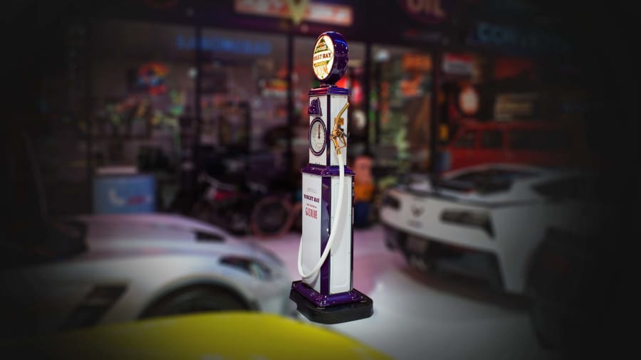 Martin And Schwartz 129 Clock Face Gas Pump 24x72x24 Inches for Sale at ...