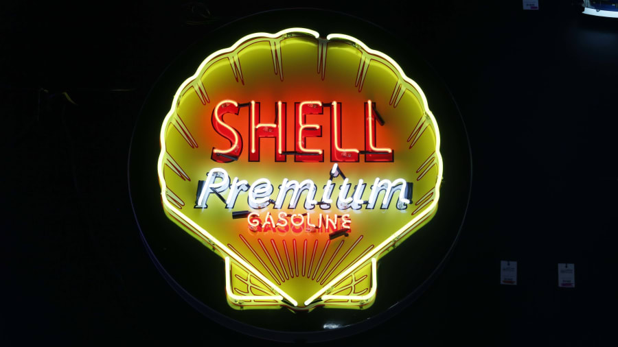 Shell Neon Tin Neon Sign at The Eddie Vannoy Collection 2020 as K515 ...