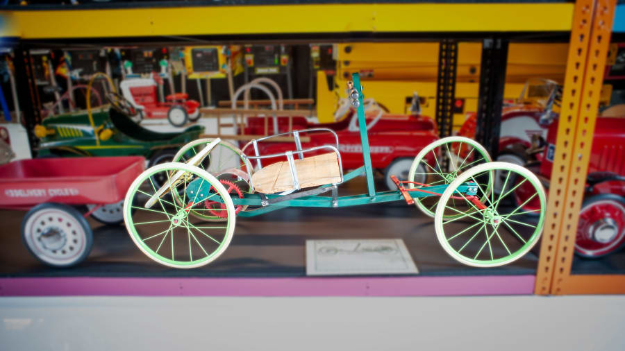 Turn-Of-The-Century Ben Hur Racer Pedal Car at The Eddie Vannoy ...
