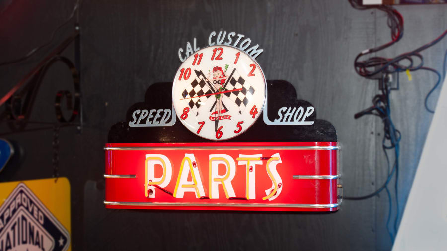 Cal Custom Speed Shop Neon Marquee at The Eddie Vannoy Collection 2020 ...