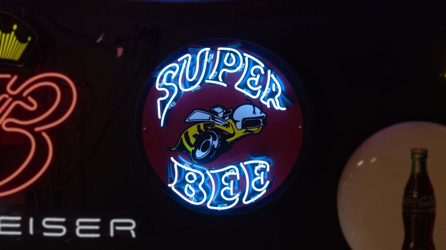 Super Bee Neon Sign for Sale at Auction - Mecum Auctions