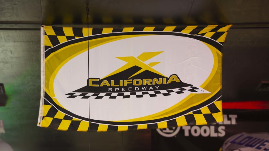 California Speedway Banner at The Eddie Vannoy Collection 2020 as J386 ...