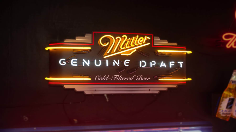 Miller Genuine Draft Neon Sign for Sale at Auction - Mecum Auctions