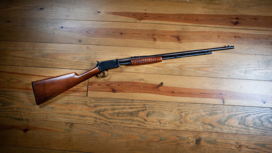 Winchester Model 62 Rifle at The Eddie Vannoy Collection 2020 as G17 ...