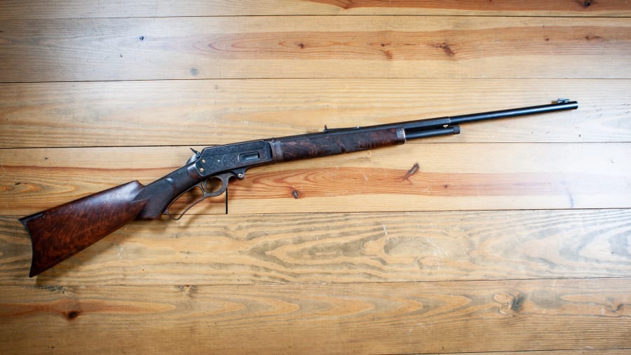 Marlin Model 1893 Deluxe Engraved Rifle at The Eddie Vannoy Collection ...
