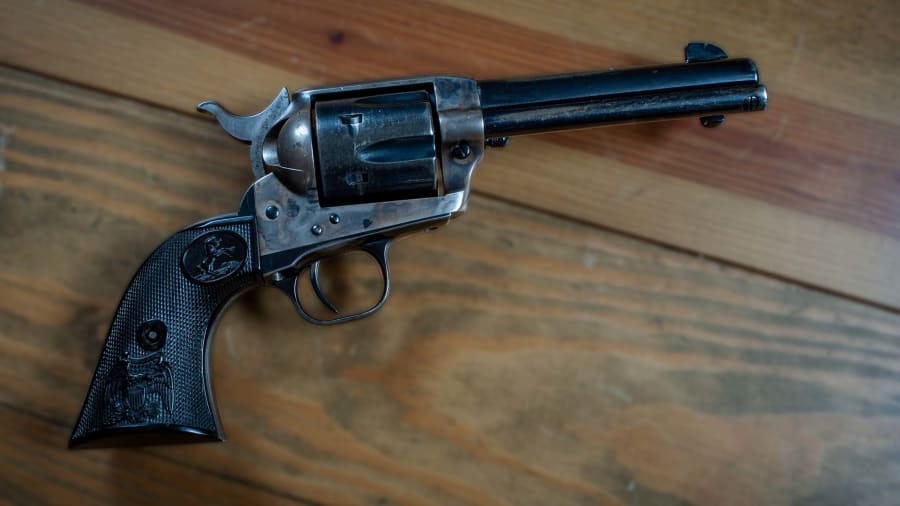 Colt Model SAA Peacemaker 3rd Generation Handgun for sale at The Eddie ...