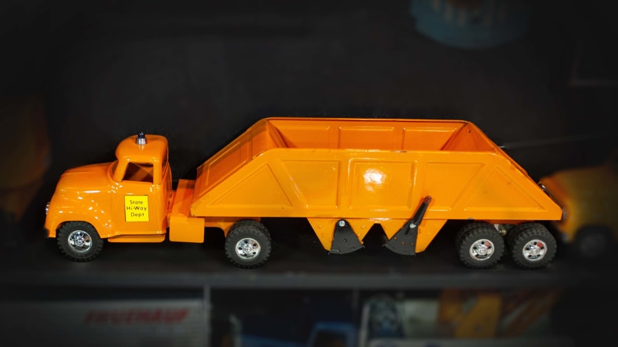 Tonka Scale Model State Highway Truck And Trailer at The Eddie Vannoy ...