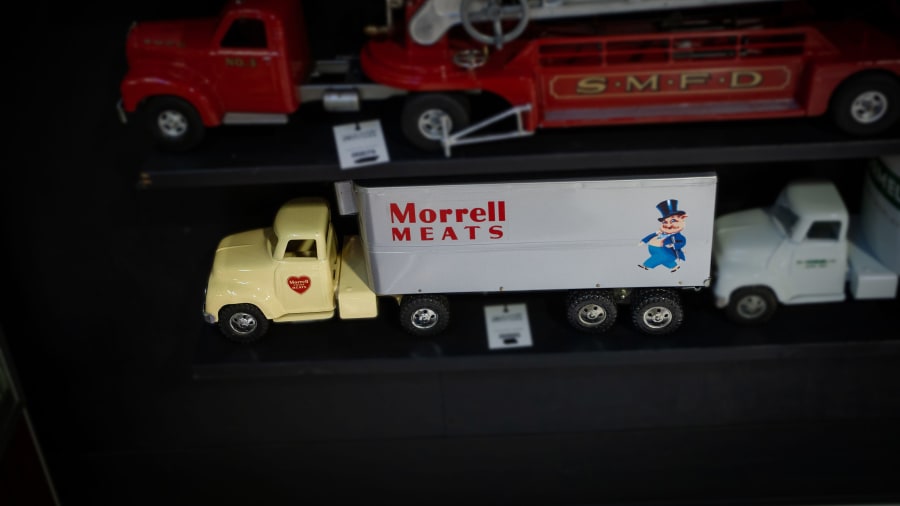 Tonka Scale Model Morrell Meats Truck And Trailer at The Eddie Vannoy ...