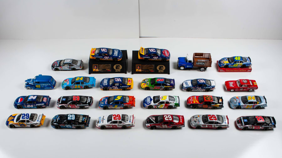 NASCAR Scale Model Die-Cast Stock Cars - Lot Of 23 for Sale at Auction ...