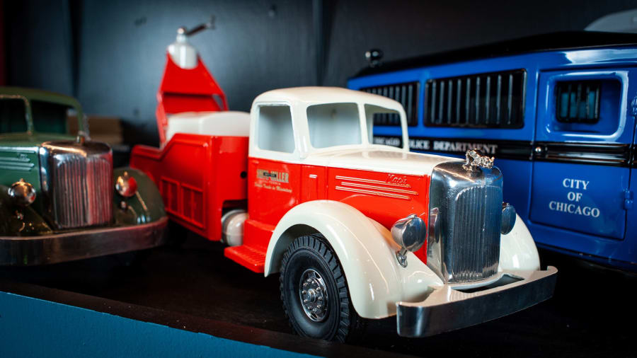 Smith Miller Mack Toy Logging Truck at The Eddie Vannoy Collection 2020 ...