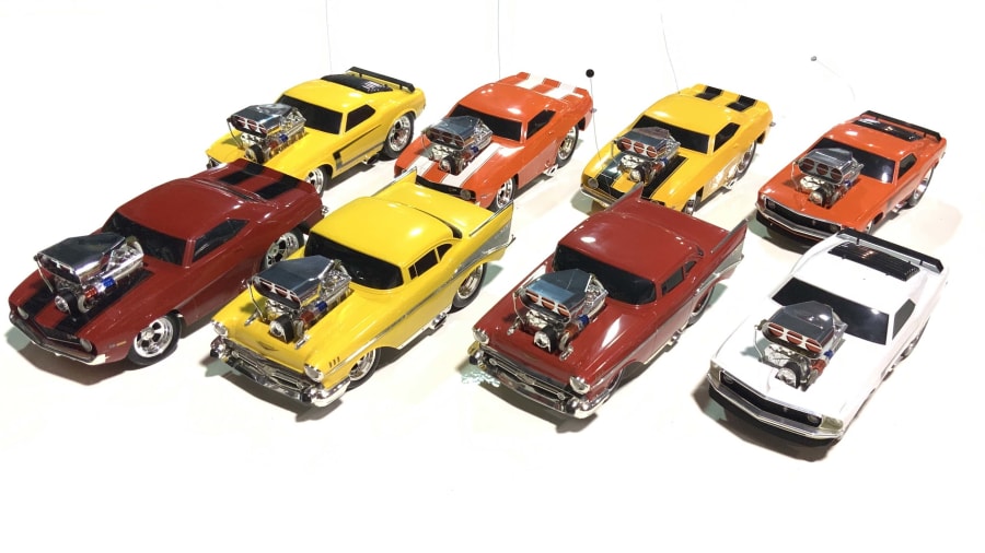 Radio Controlled Plastic Toy Cars - Lot Of 8 at The Eddie Vannoy ...