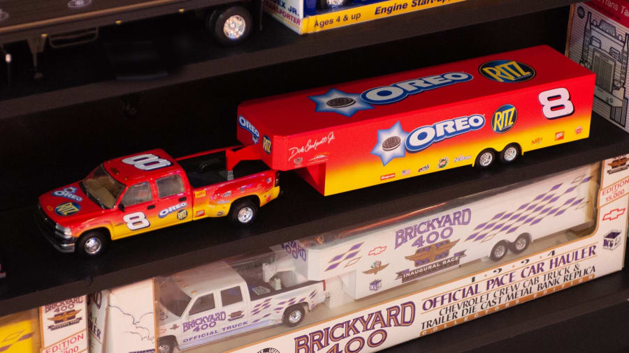 Oreo No. 8 NASCAR Scale Model Truck And Trailer for sale at The Eddie ...