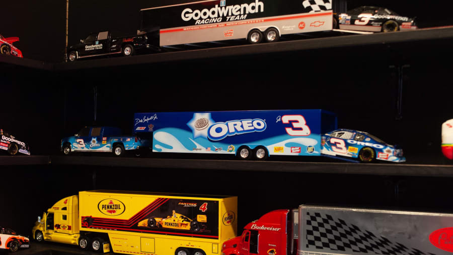 Oreo NASCAR No. 3 Scale Model Truck, Trailer And Race Car- Lot Of 3 at ...