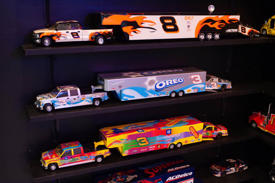 NASCAR Oreo No. 3 Scale Model Truck, Trailer And Race Car- Lot Of 3 at ...