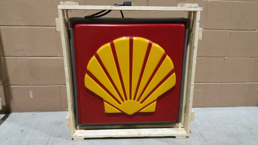 Shell Lighted Sign for Sale at Auction - Mecum Auctions