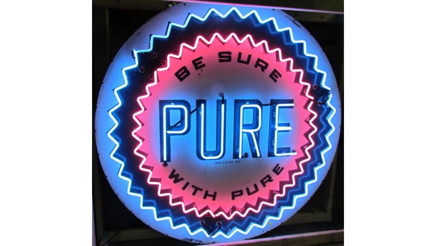 Pure Neon Sign SSPN 72x72 at Harrisburg 2015 as K35 - Mecum Auctions