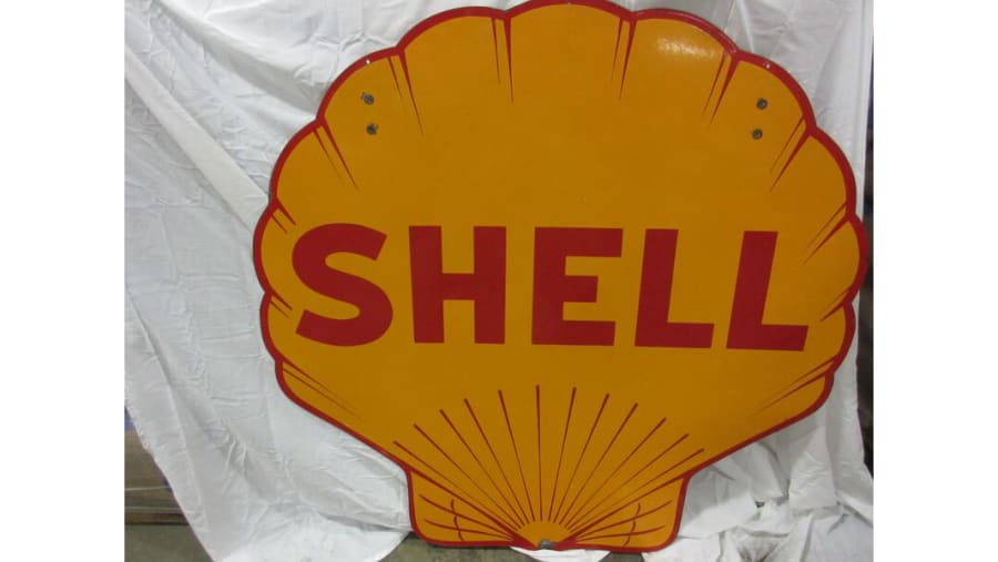 Shell Sign DSP 48x48 for Sale at Auction - Mecum Auctions