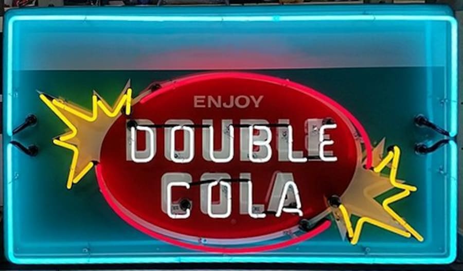 Double Cola Neon Sign SSTN 54x32 for Sale at Auction - Mecum Auctions