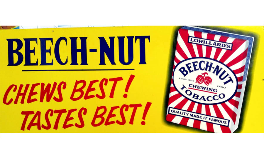 Beech-Nut Tobacco Tin Sign at Harrisburg 2016 as H97 - Mecum Auctions