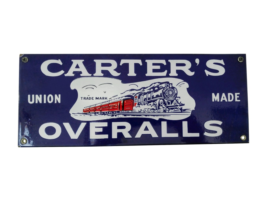 Carters Overalls Sign Ssp 18x5 at Harrisburg 2016 as J34 - Mecum Auctions