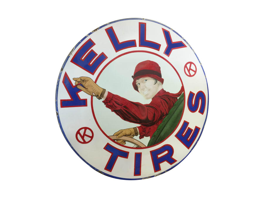 Kelly Tires Sign at Harrisburg 2016 as J60 - Mecum Auctions