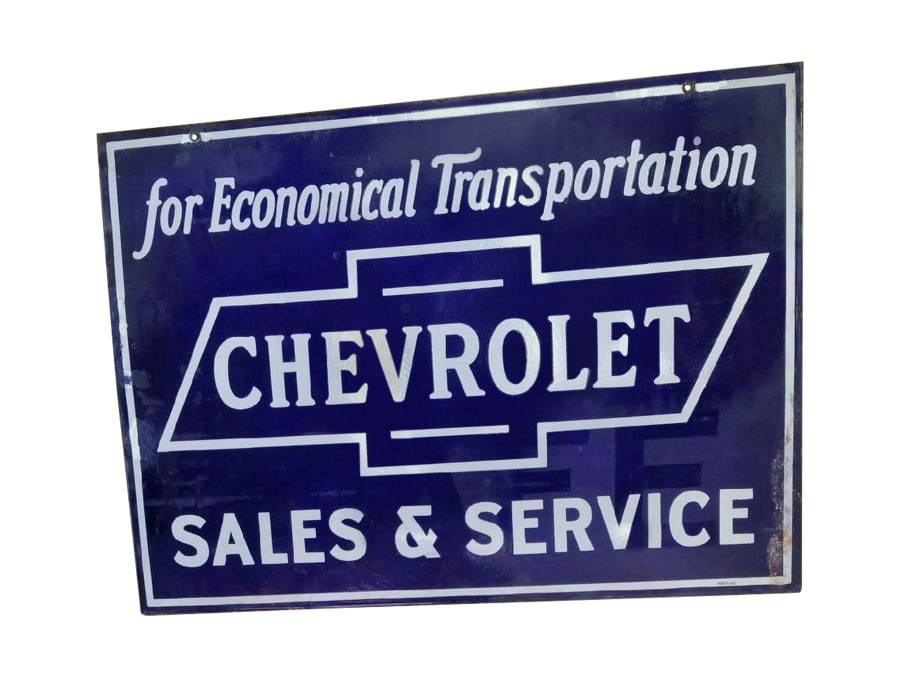 Chevrolet Sales & Service Sign SSP 40x32 for sale at Harrisburg 2016 as ...