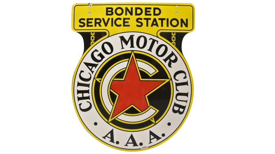 Chicago Motor Club Sign DSP 42x42 for sale at Harrisburg 2016 as K19 ...
