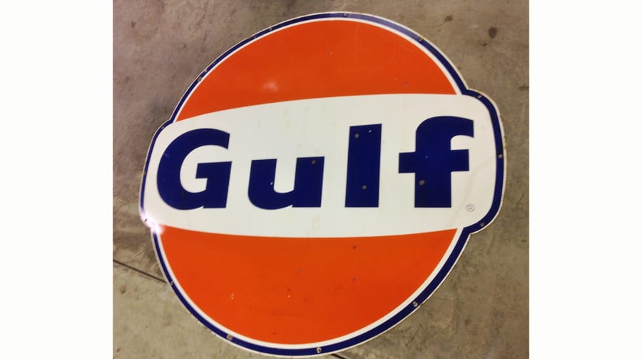 Gulf Sign SSP Dated SP5-65 73x79 at Harrisburg 2016 as H72.1 - Mecum ...