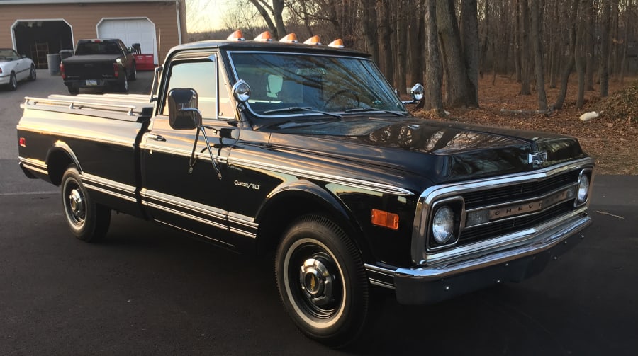 1970 Chevrolet C10 Custom Pickup at Harrisburg 2017 as T124 - Mecum ...