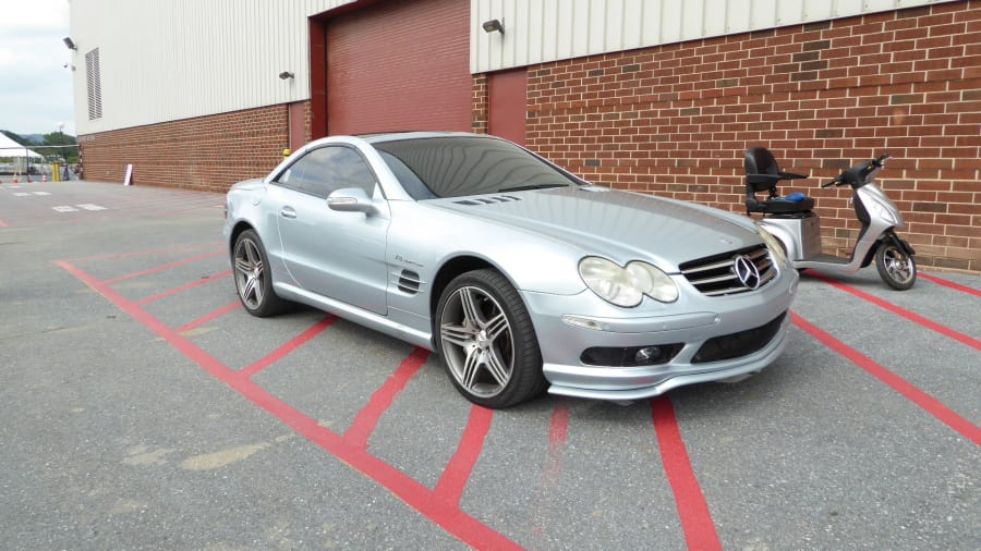 2003 Mercedes-Benz SL55 Convertible at Harrisburg 2018 as F199 - Mecum ...