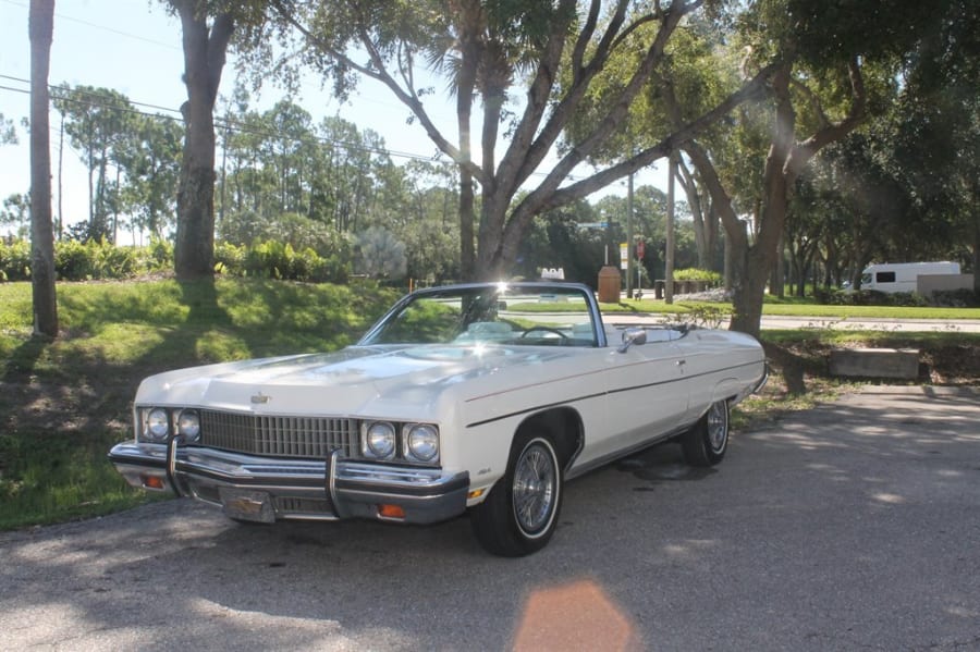 1973 Chevrolet Caprice Convertible at Harrisburg 2019 as S58 - Mecum ...