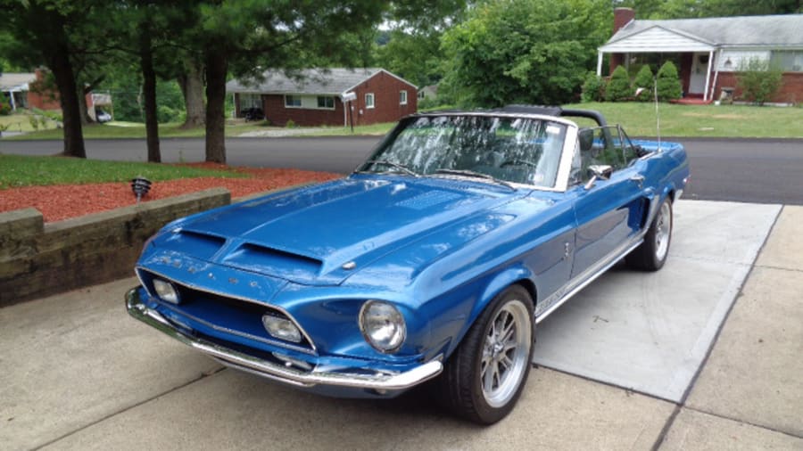 1968 Ford Mustang Custom Convertible at Harrisburg 2022 as F231 - Mecum ...