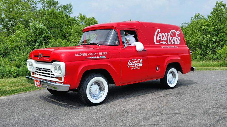 1957 Ford F100 Panel Van at Harrisburg 2022 as S86 - Mecum Auctions