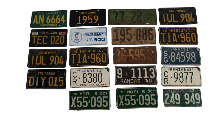 Variety of License Plates for Sale at Auction - Mecum Auctions