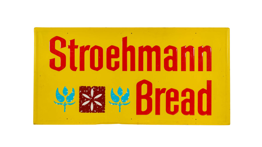 Stroehmann Bread Single-Sided Embossed Tin Sign at Harrisburg 2022 as ...