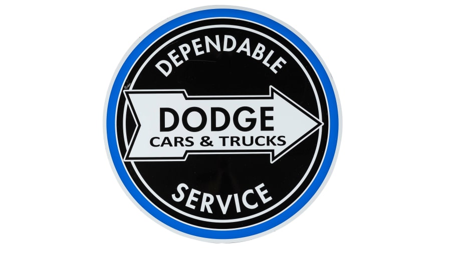 Dodge Cars and Trucks Single-Sided Tin Sign at Harrisburg 2022 as Z344 ...