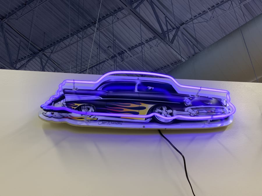 Chevrolet Hot Rod Neon Sign at Punta Gorda 2021 as H191 - Mecum Auctions